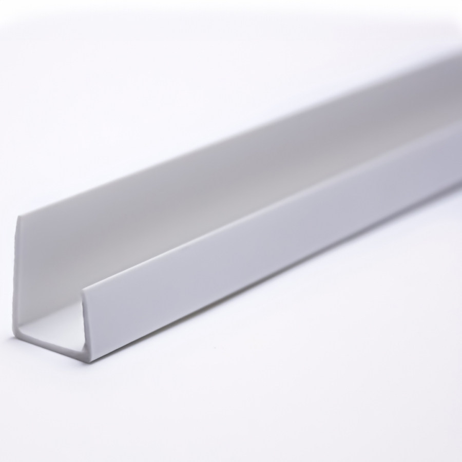 J profil (PVC) 3 méter 12,5mm-es gipszkartonhoz - Góczi-Gipsz