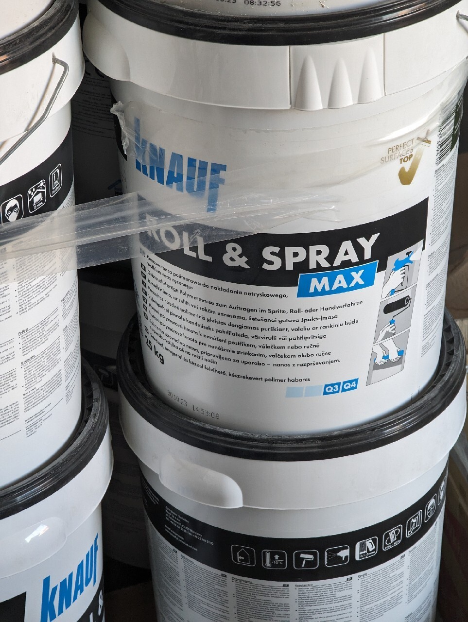 Knauf Roll&Spray Max 1 raklap 33db 825kg ingyenes szállítással - Góczi ...