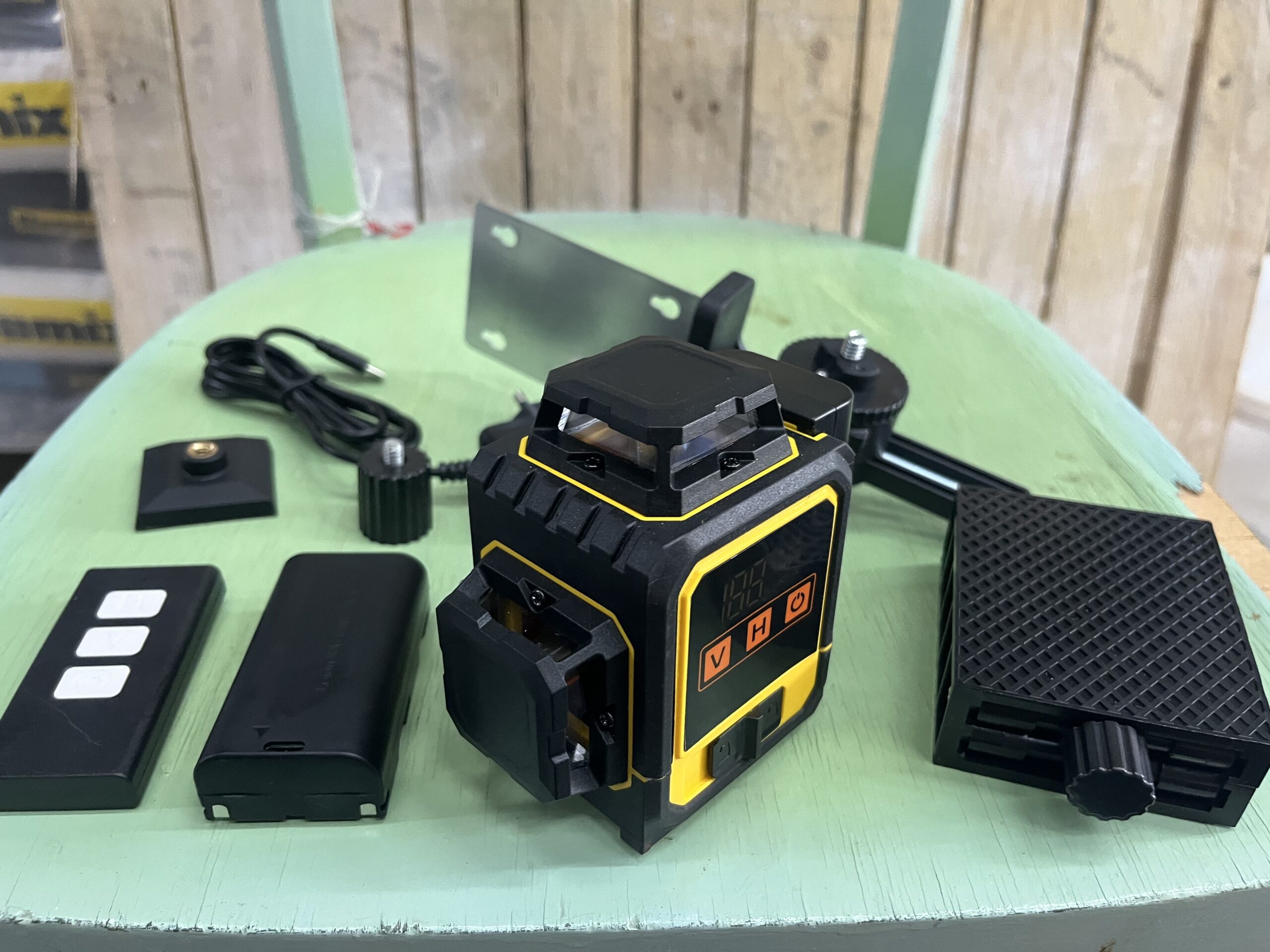 3D NEW szintező lézer készlet (zöld) - Góczi-Gipsz