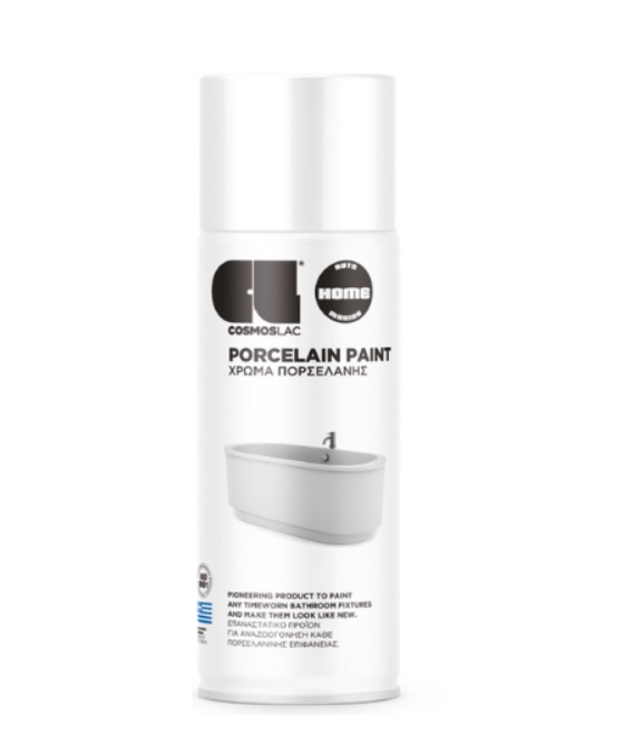 COSMOSLAC Premium festék spray 400ml Szaniter felújító festék fehér ...