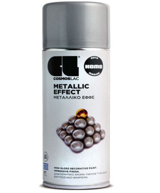 COSMOSLAC EASY MAX Premium festék spray 400ml Metallic Special Silver ...